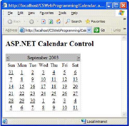Calendar Control In Asp Net - prntbl.concejomunicipaldechinu.gov.co